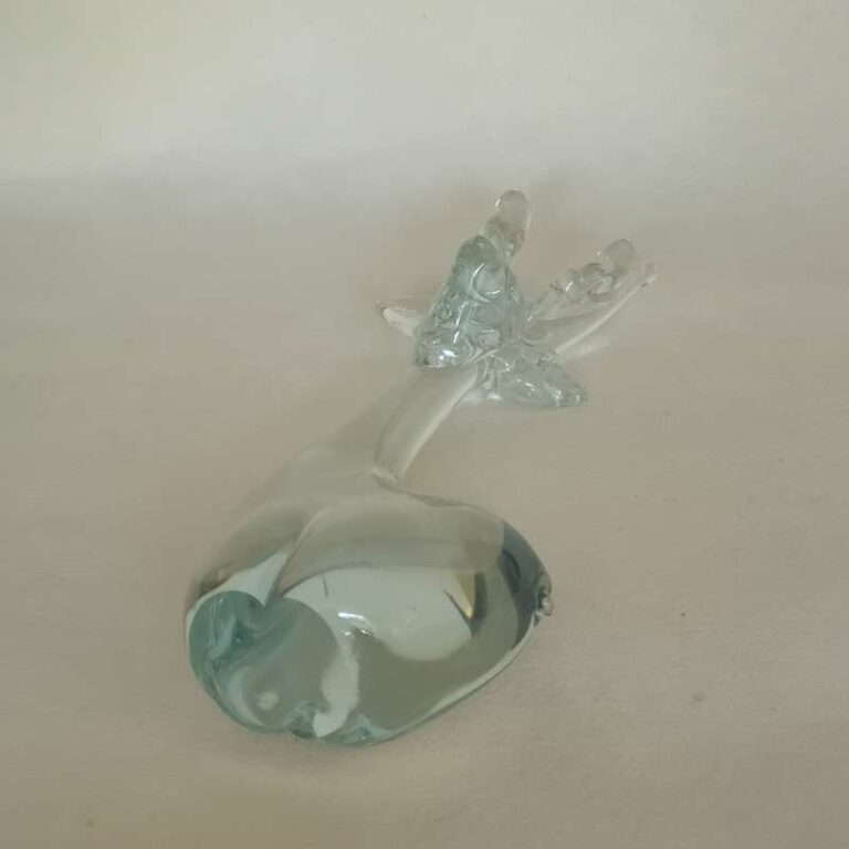 Vintage glazen beeld gazelle / hert vm Balos Glass - Bij-Ma-Ria ...